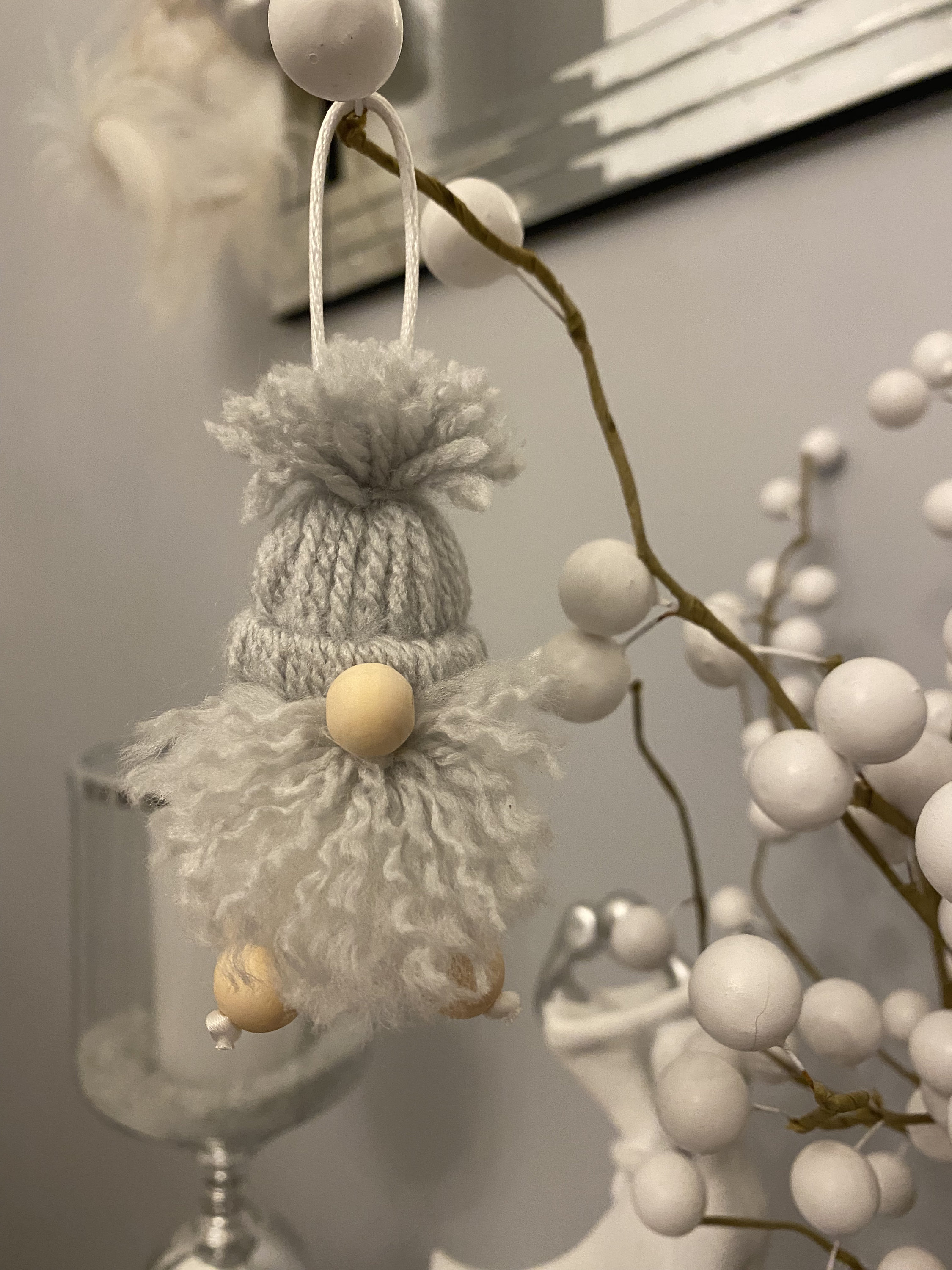 Set of 3 Christmas Gonk Tree Decorations, Gift Idea. Set of 3, Stocking ...