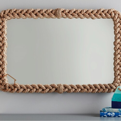 Nautical Rope Mirror - Etsy
