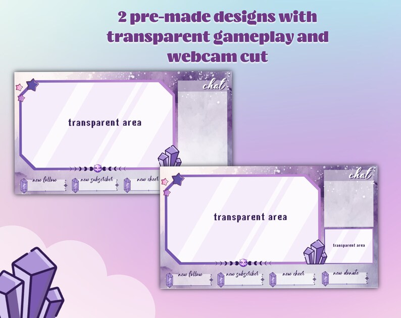Fully Aminated Stream Overlay for Twitch, Youtube, Streamlabs OBS ...