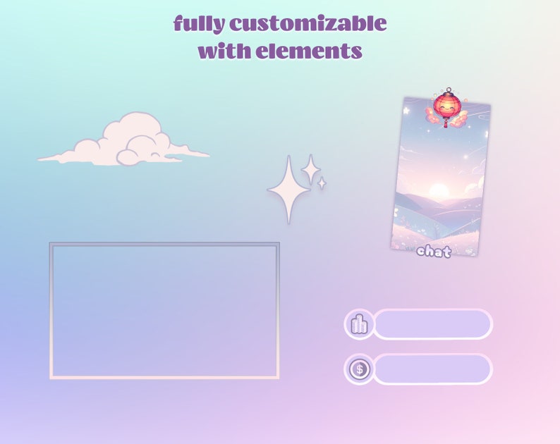 Fully Aminated Stream Overlay for Twitch, Youtube, Streamlabs OBS ...
