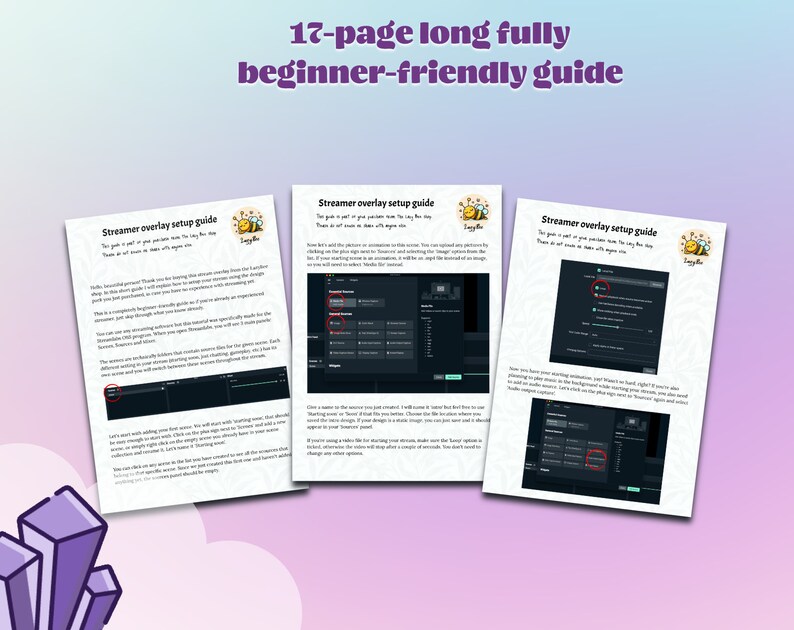 Fully Aminated Stream Overlay for Twitch, Youtube, Streamlabs OBS ...
