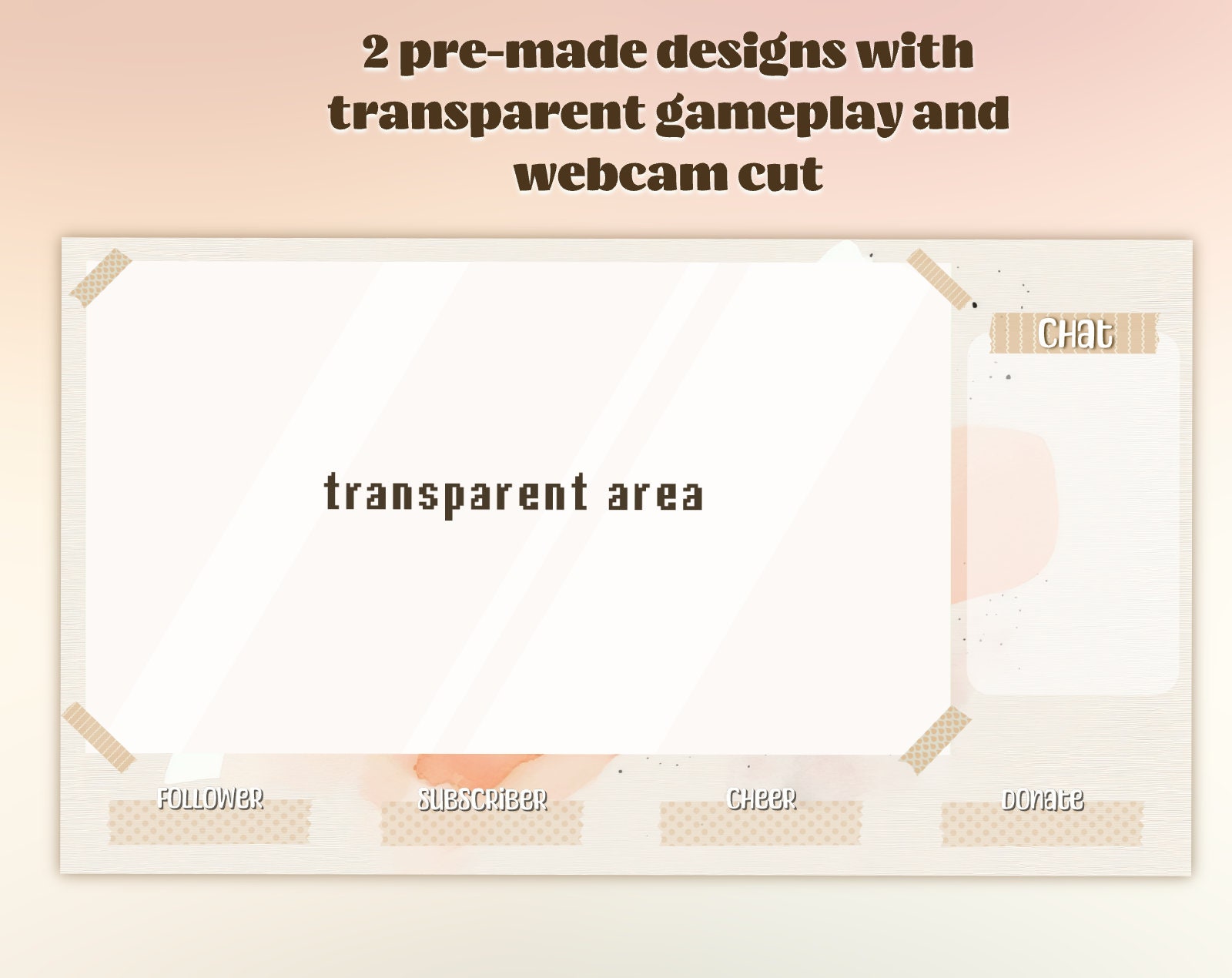 Fully Aminated Stream Overlay for Twitch, Youtube, Streamlabs OBS ...