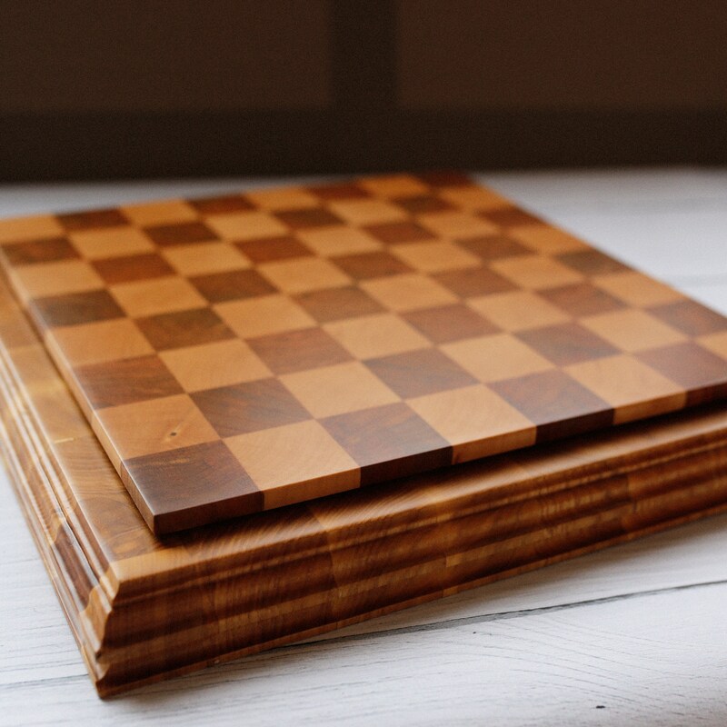 Antique Wood Chess Boards - Etsy