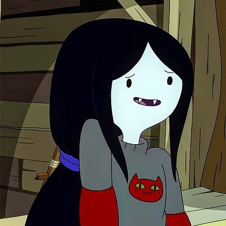Marceline Cat Sweater Marceline Sweater Adventure Time - Etsy