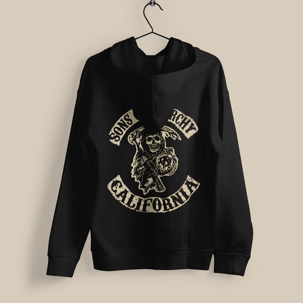 Sons of Anarchy Jax Hoodie - Etsy New Zealand