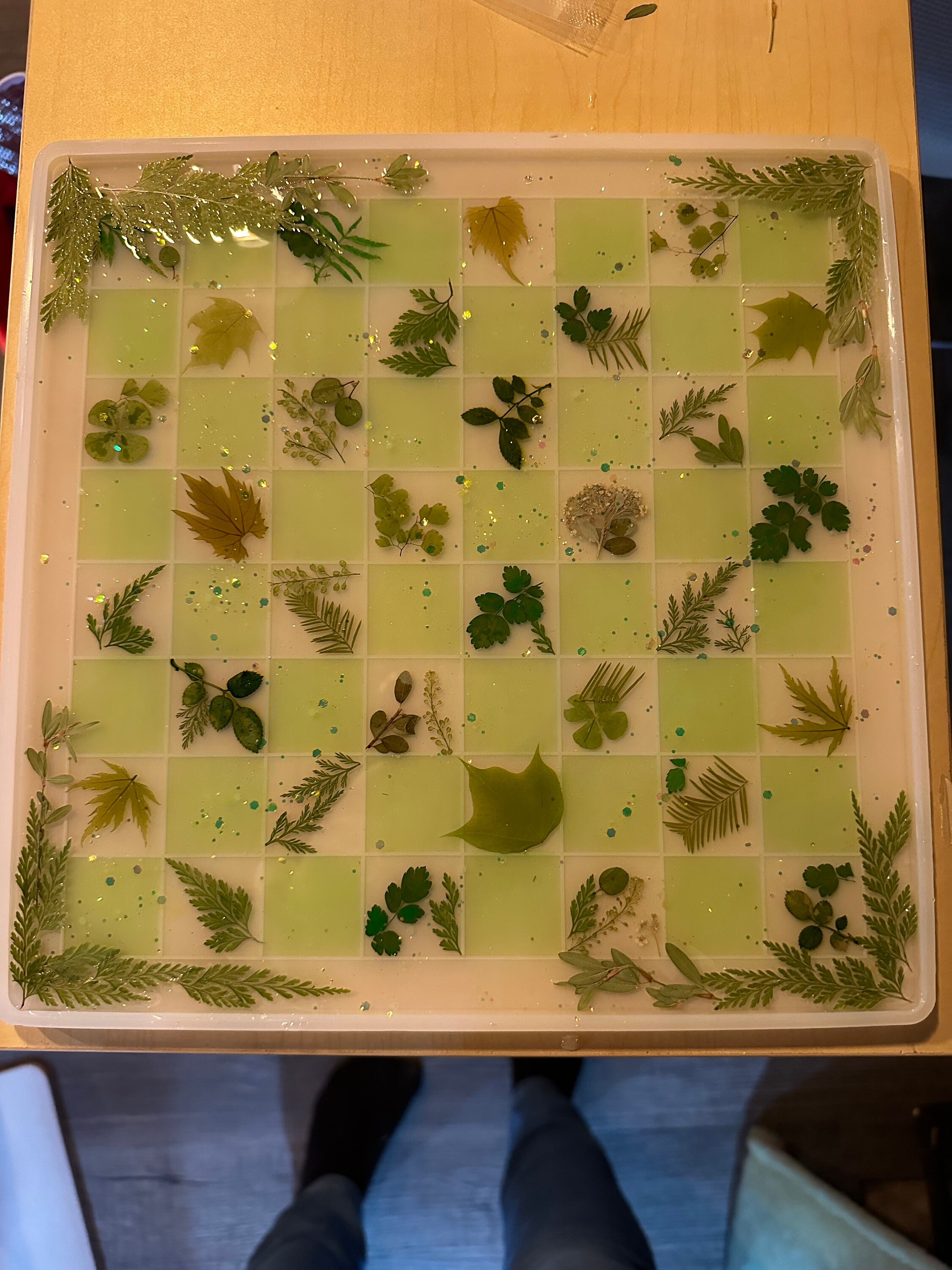 Botanical Chess Board - Etsy