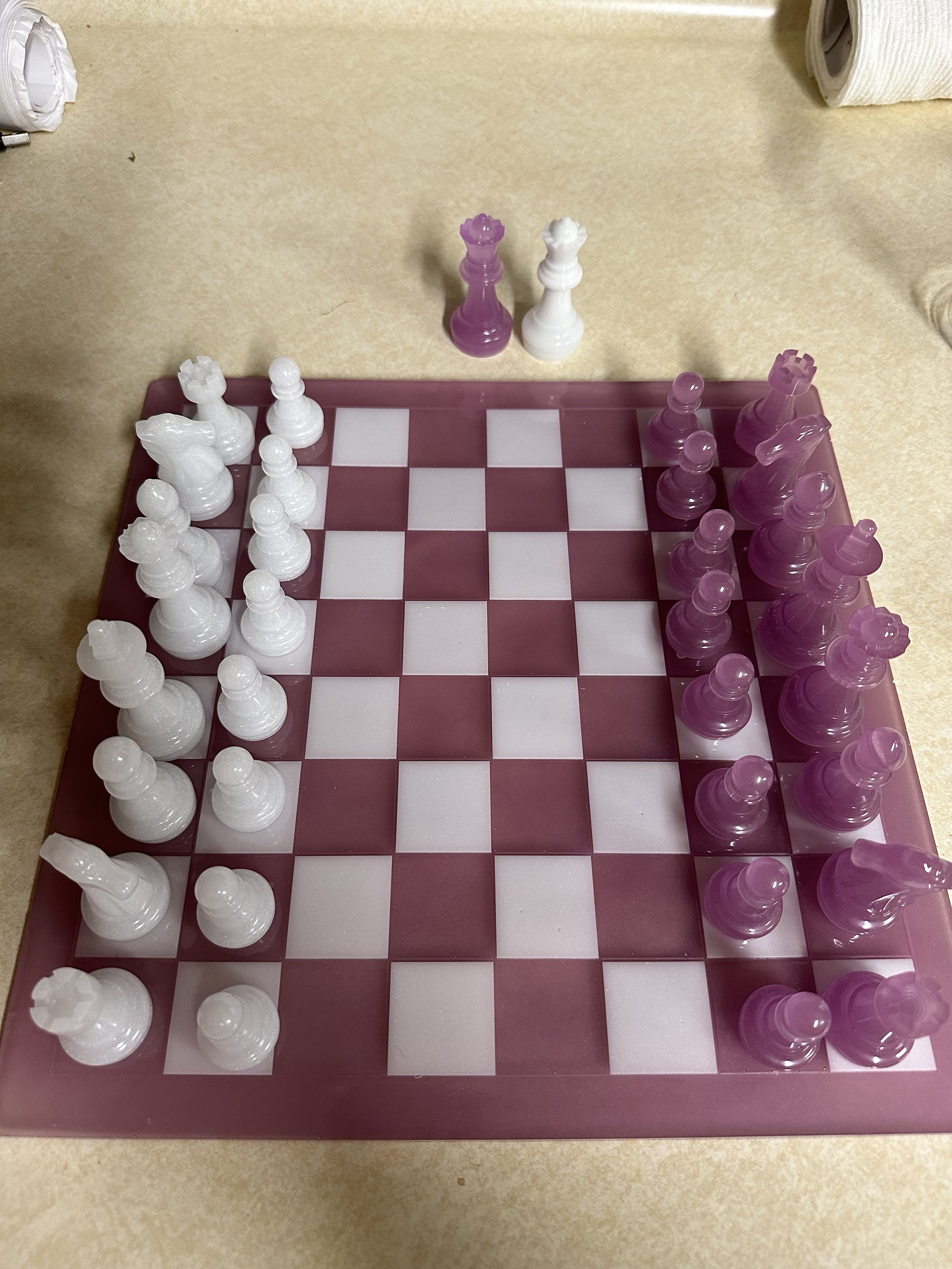 GLOW in the Dark Chess Sets - Etsy