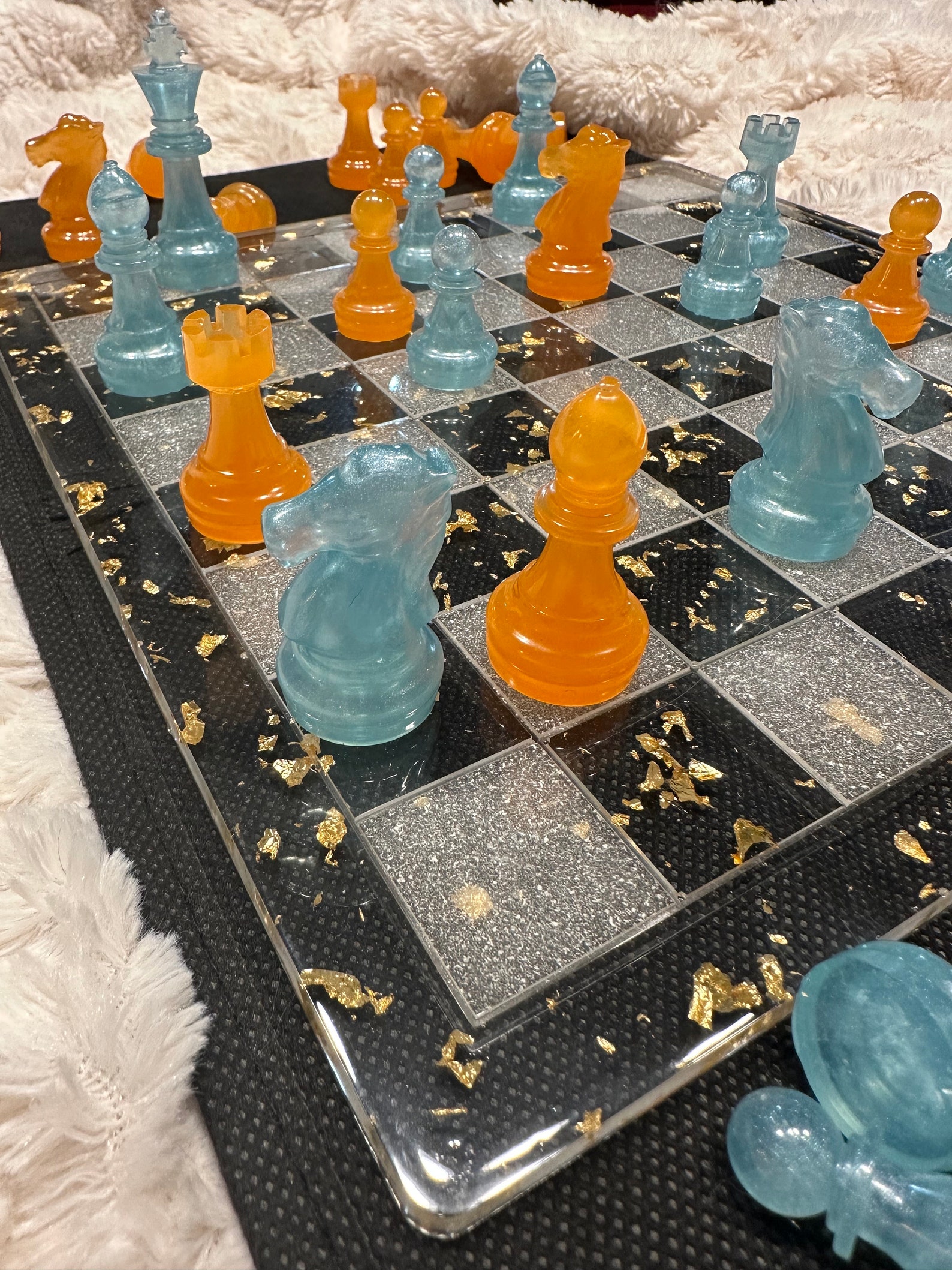 Botanical Chess Board - Etsy