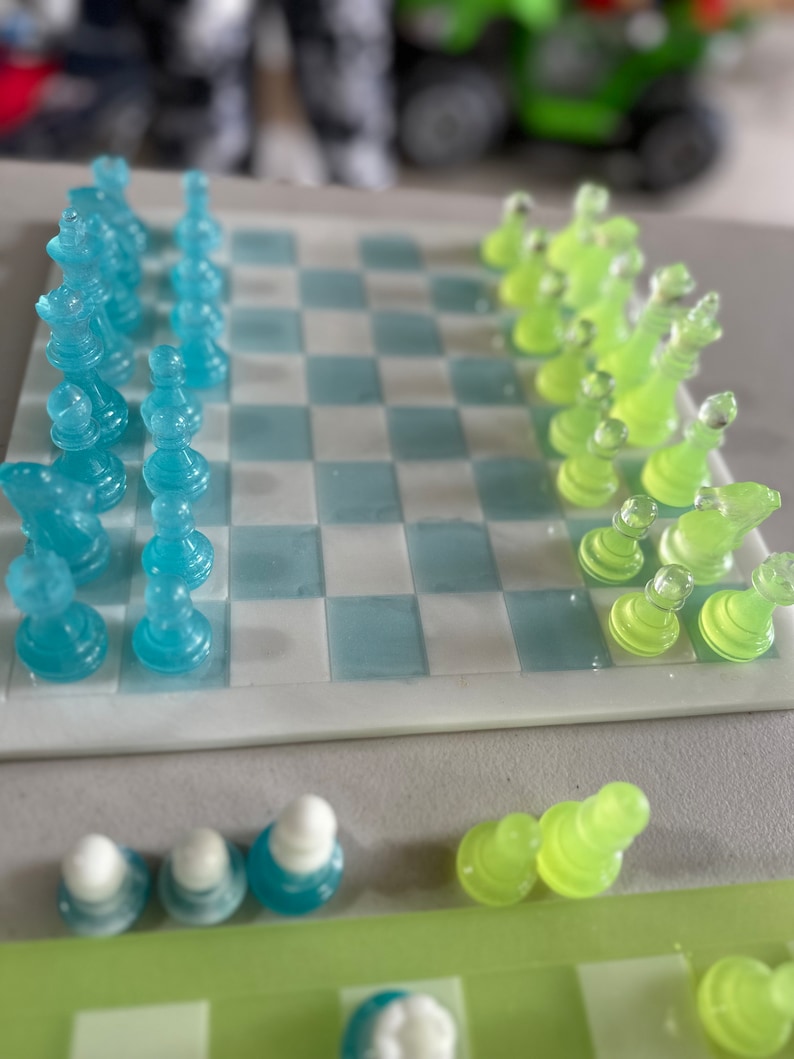 GLOW in the Dark Chess Sets - Etsy