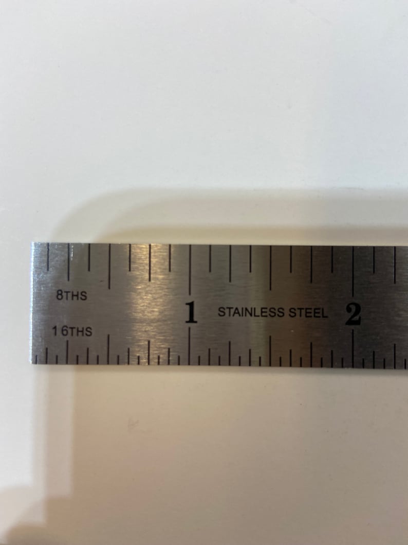 6 Inch Machinists Ruler - Etsy