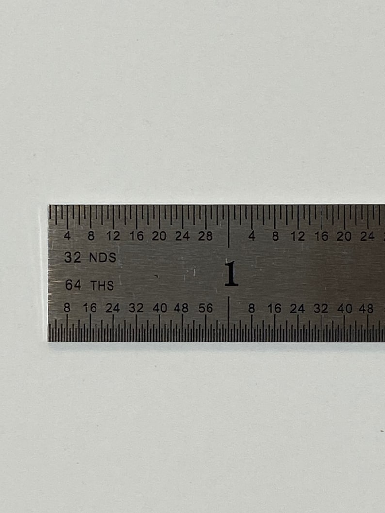6 Inch Machinists Ruler - Etsy