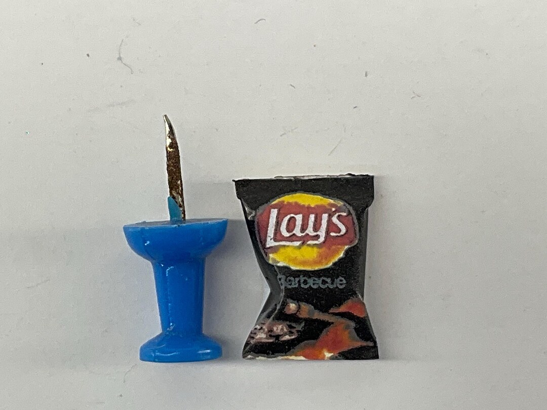 BBQ Potato Chips, 1/24 Scale - Etsy