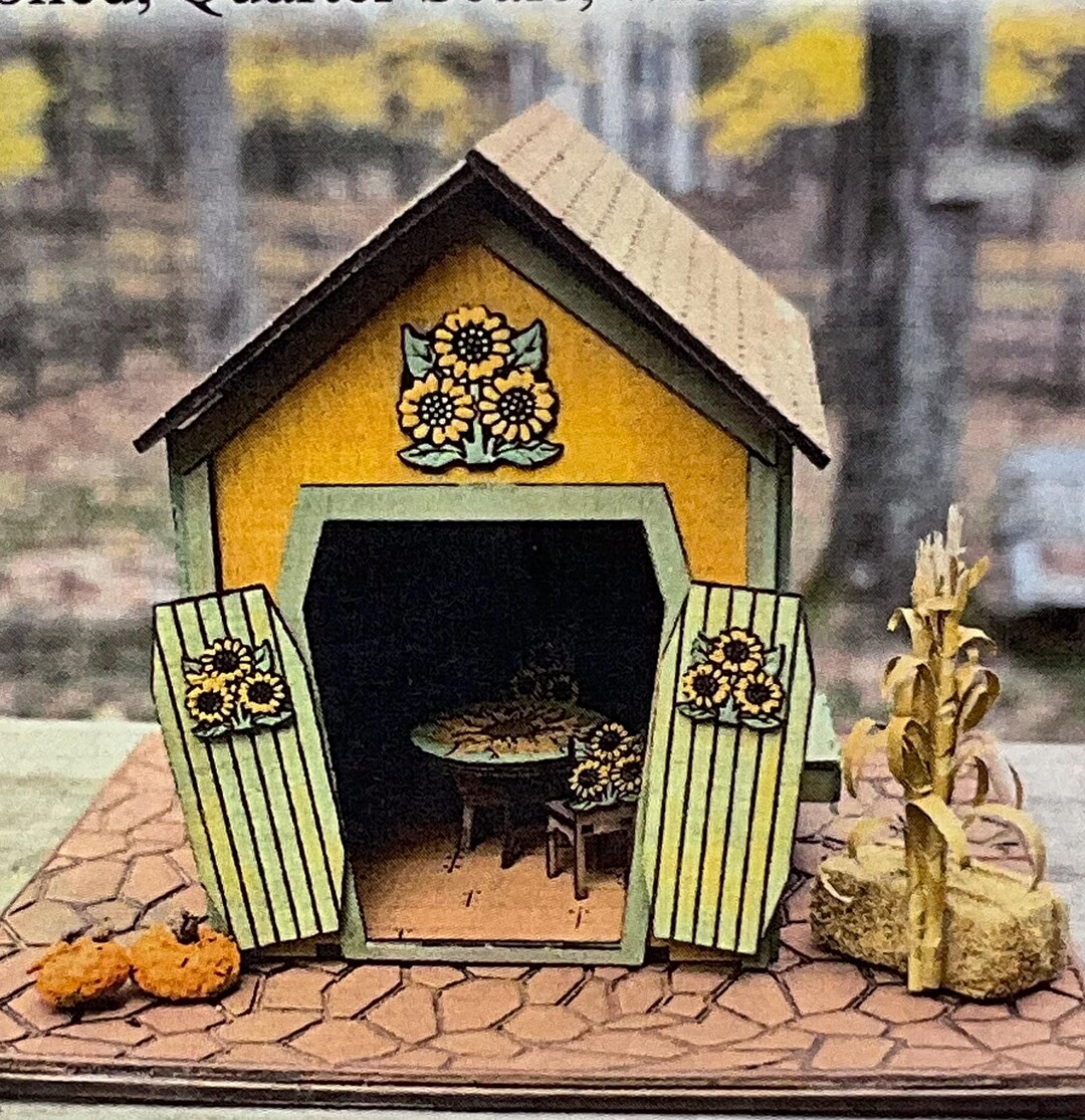 Autumn Shed, 1/4 Scale Kit - Etsy