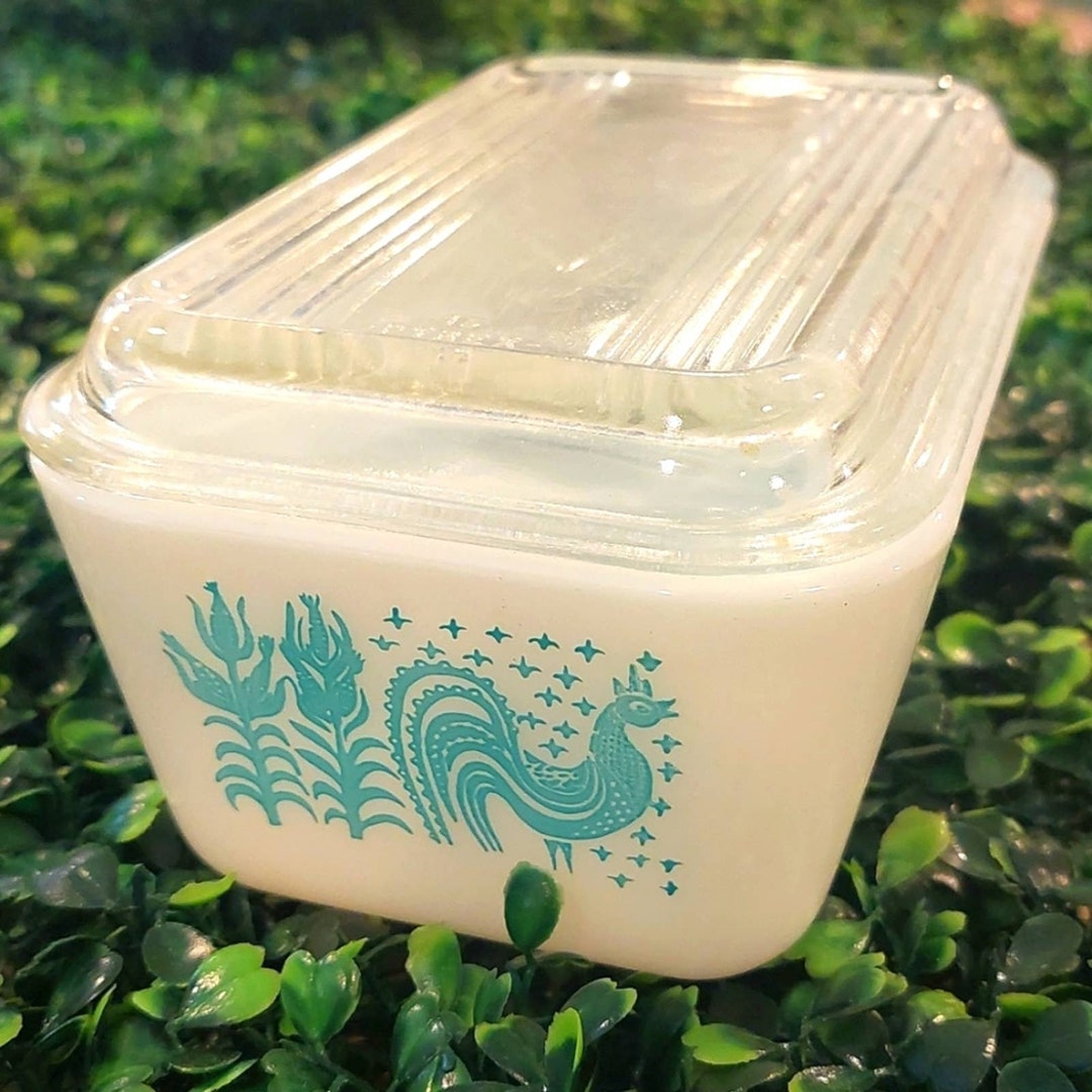 Vintage Pyrex 0502 1.5 Pint Amish Butterprint With Lid - Etsy
