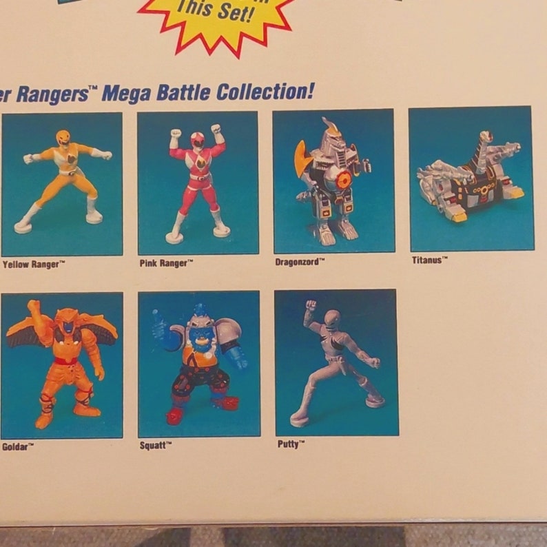Micro Machines Mega Battle Collector's Set Mighty Morphin Power Rangers ...