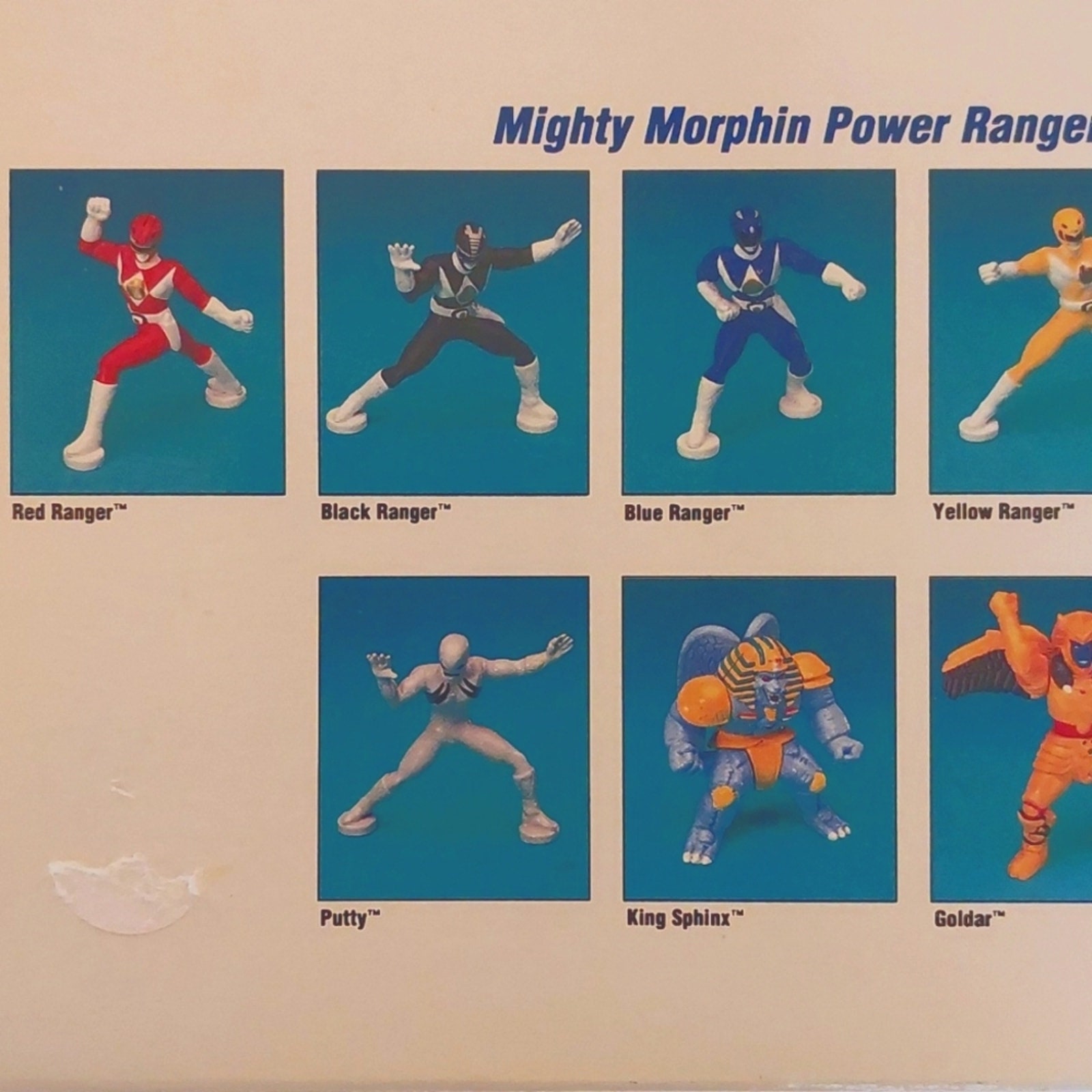 Micro Machines Mega Battle Collector's Set Mighty Morphin Power Rangers ...