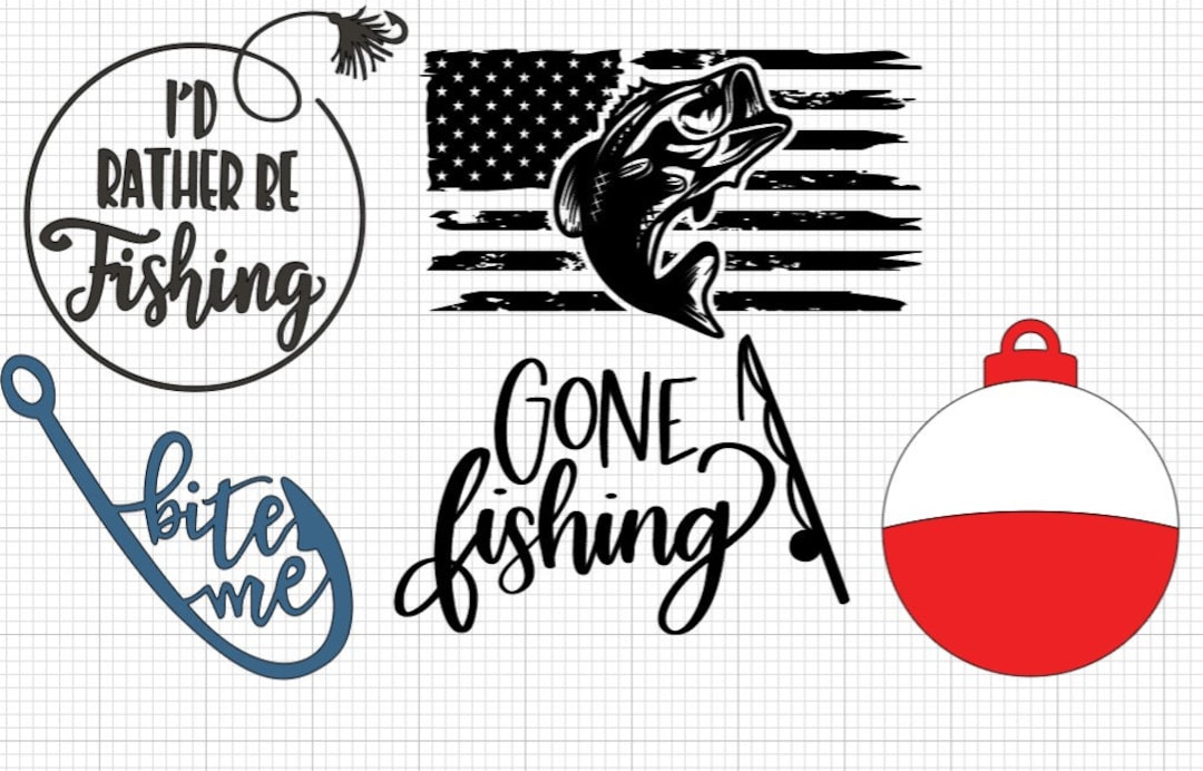 Fishing Decals - Etsy