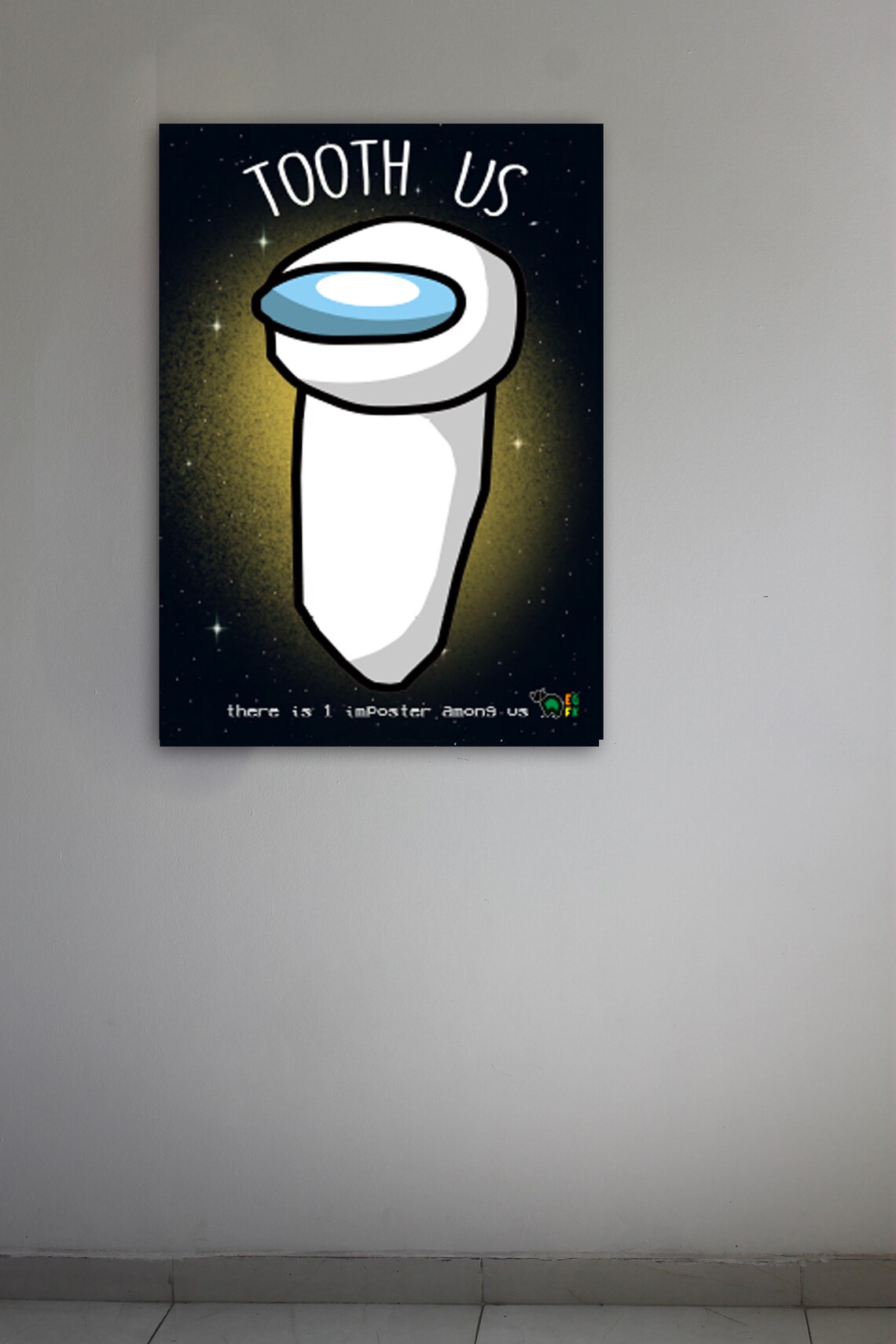 Pin the Face to the Tooth, Among Us, Dental Among Us, Group Games, Pdf ...