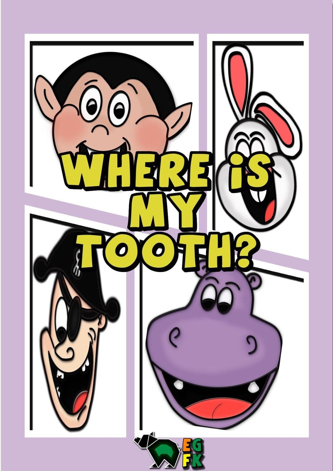 PDF Home Printing Game, Dental Guide, Brush Your Teeth, Tooth Game ...