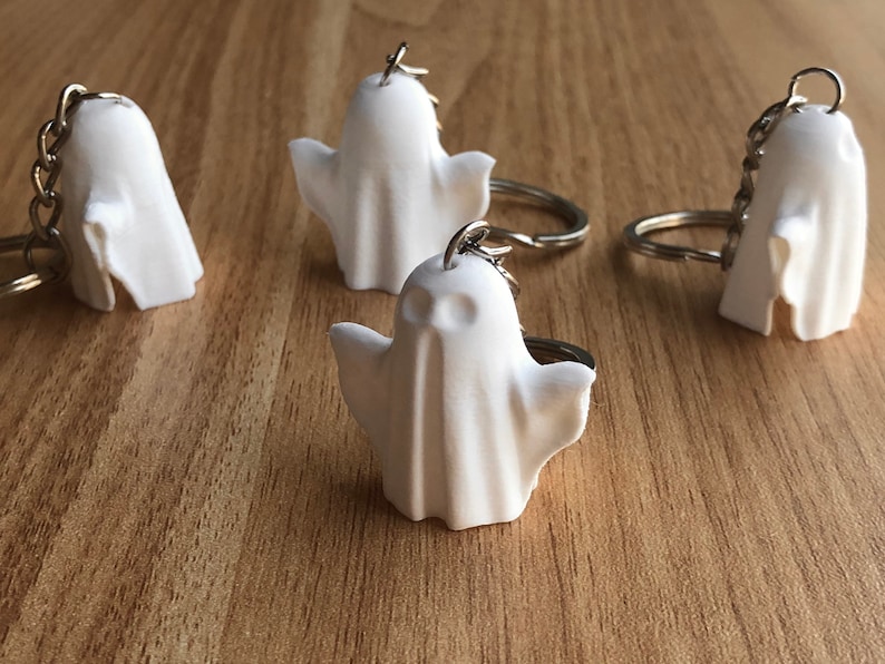 Ghost Keyring Ghost Keychain - Etsy