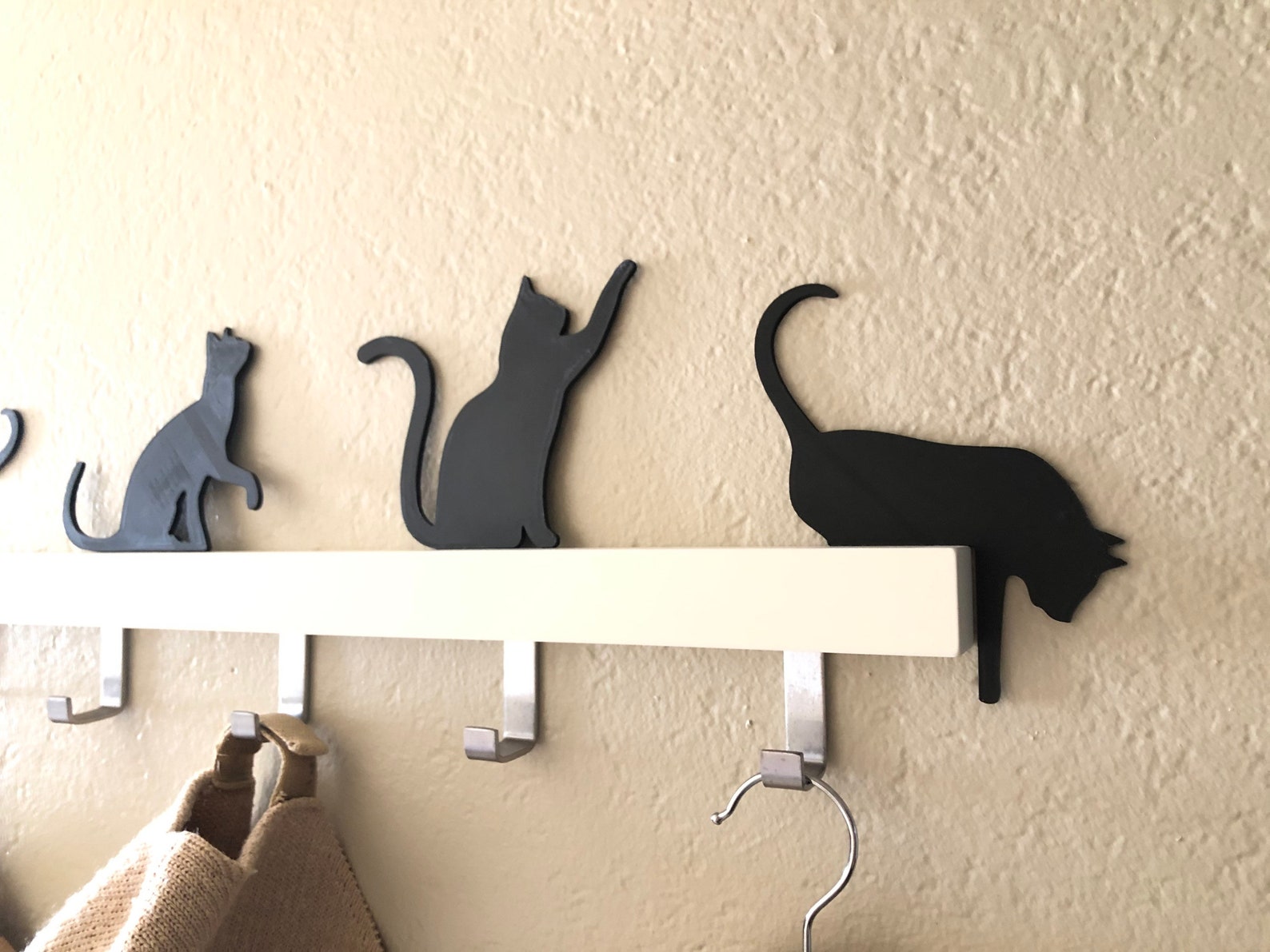 Cat Silhouette Door Topper - Etsy