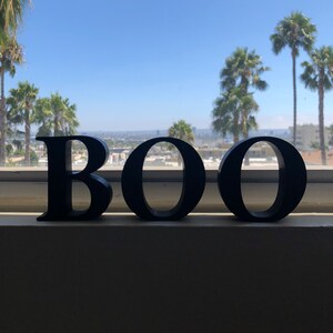 3D Letters for Halloween Decorations! BOO! - Etsy