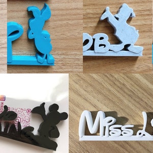 Customizable Disney Styled Name Plate - 5" Long - Etsy