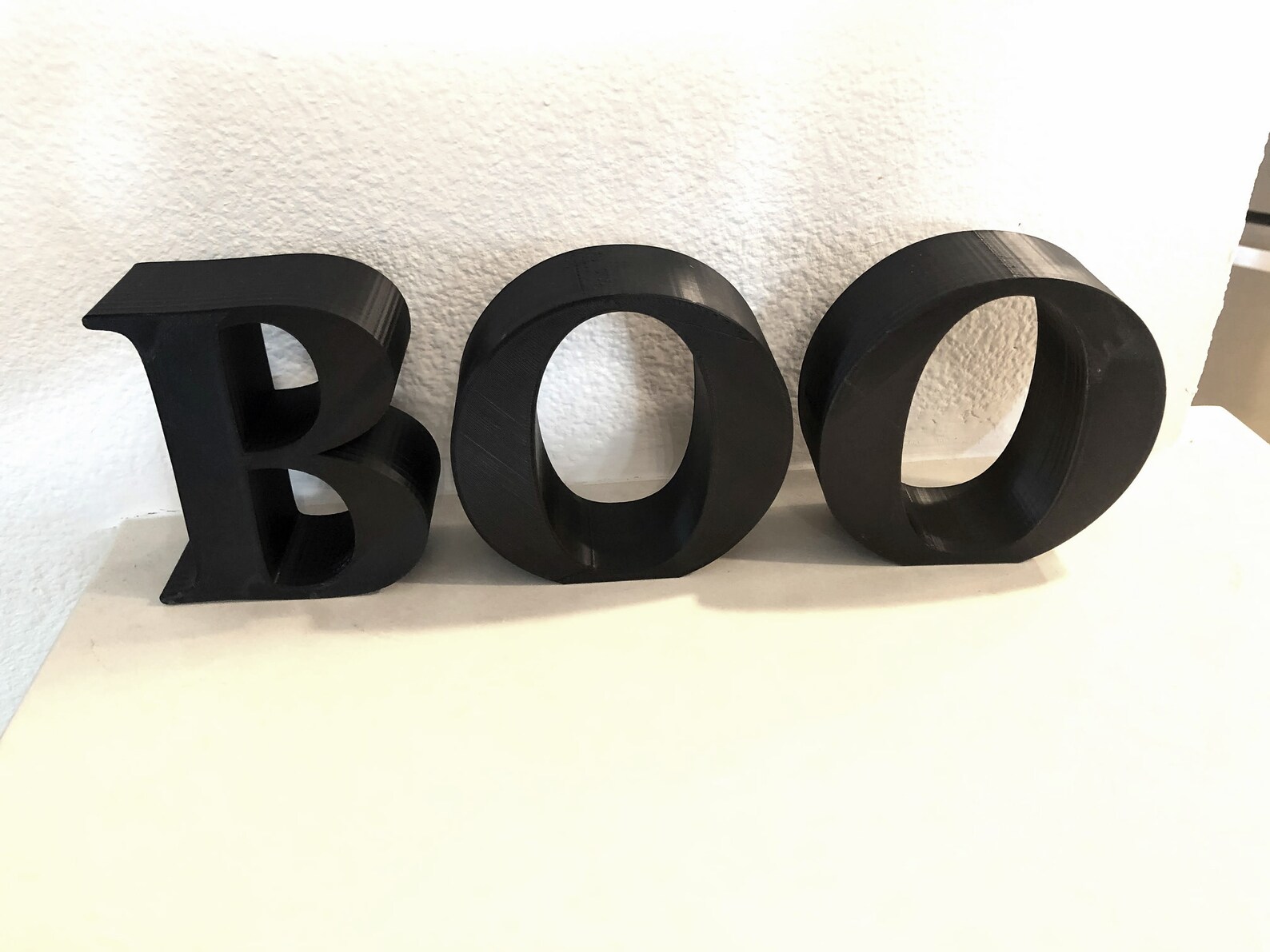 3D Letters for Halloween Decorations! BOO! - Etsy
