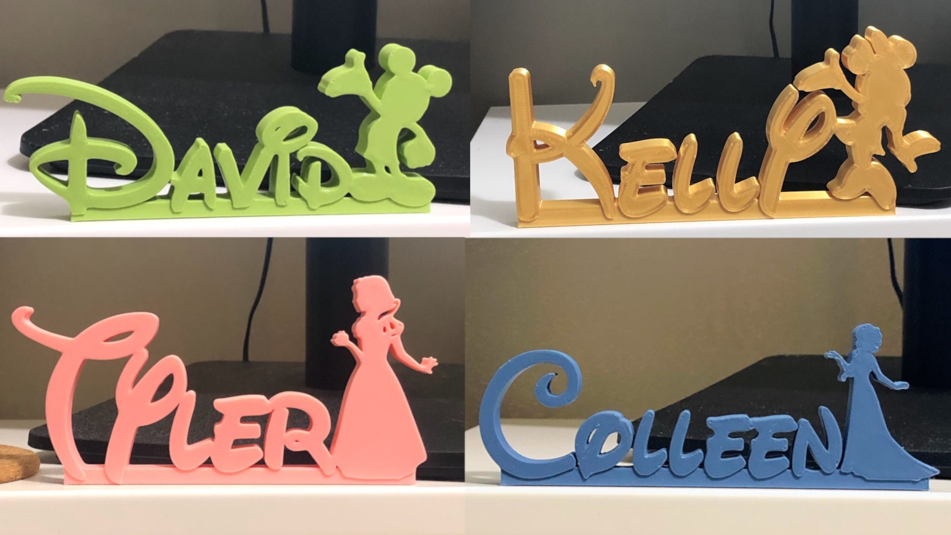 Customizable Disney Styled Name Plate - 5" Long - Etsy