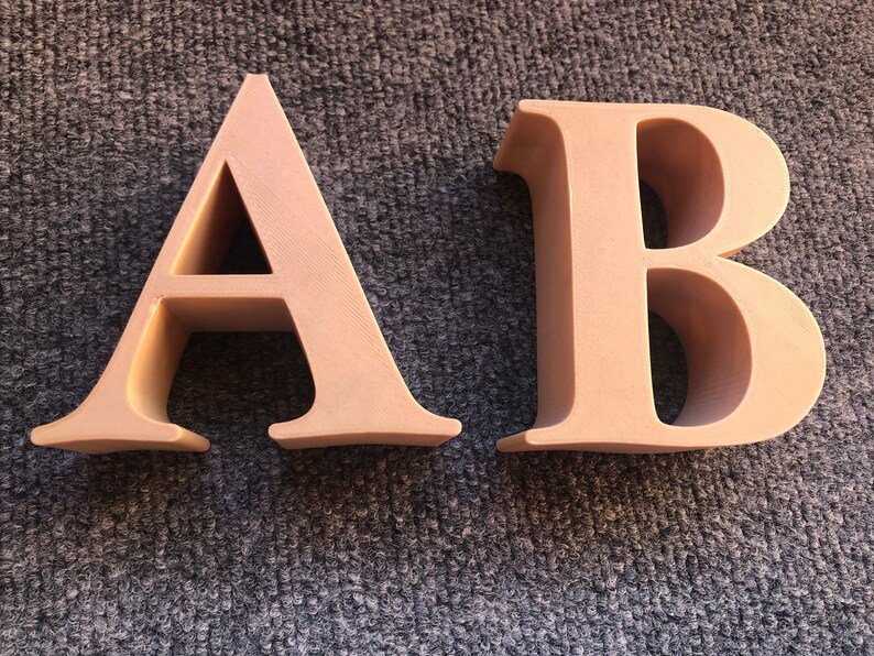 3D Custom Letters | Etsy