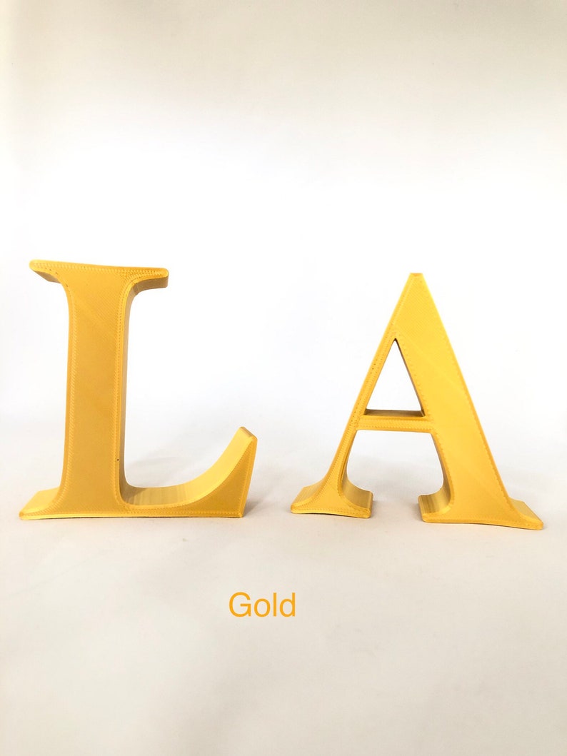 3D Custom Letters | Etsy