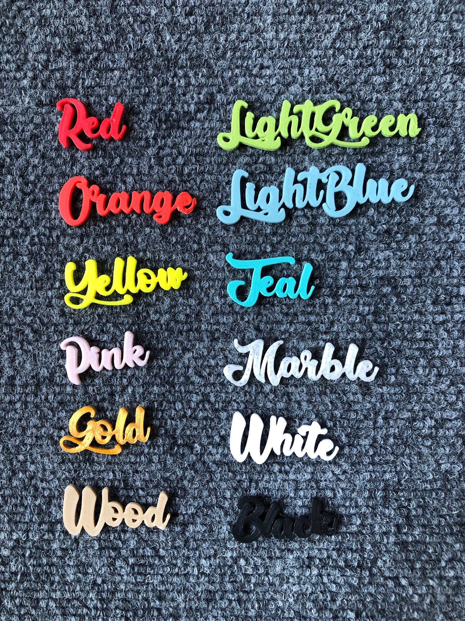 3D Custom Letters | Etsy