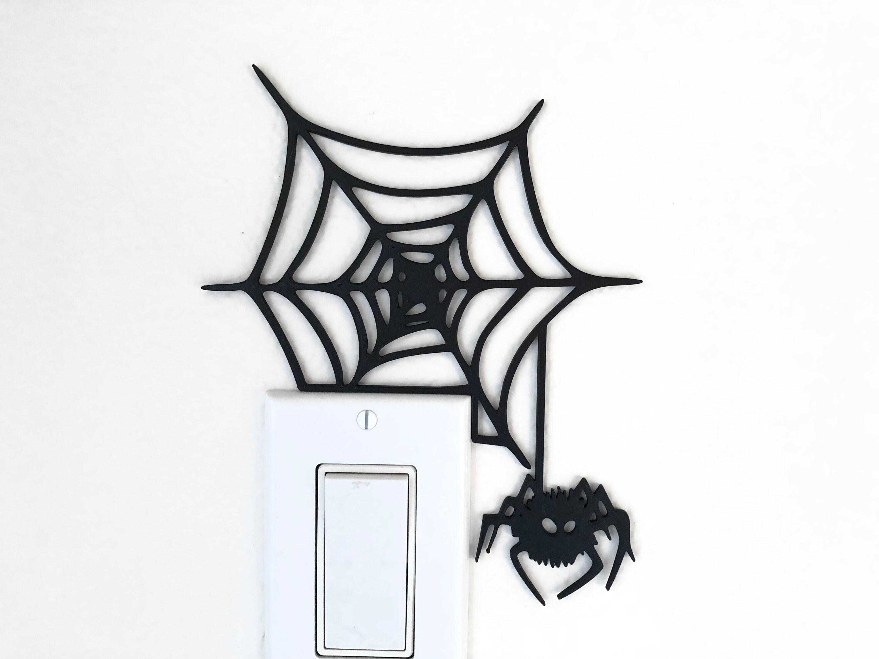 Halloween Door Corner Sign Spider Web Halloween Decor | Etsy