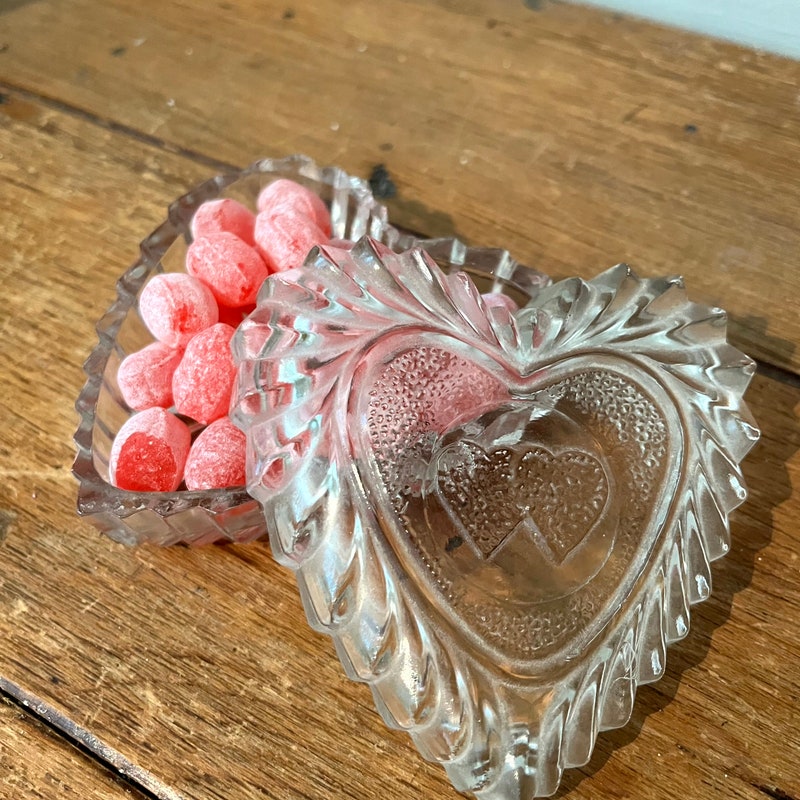 Heart Shaped Candy Dish - Etsy
