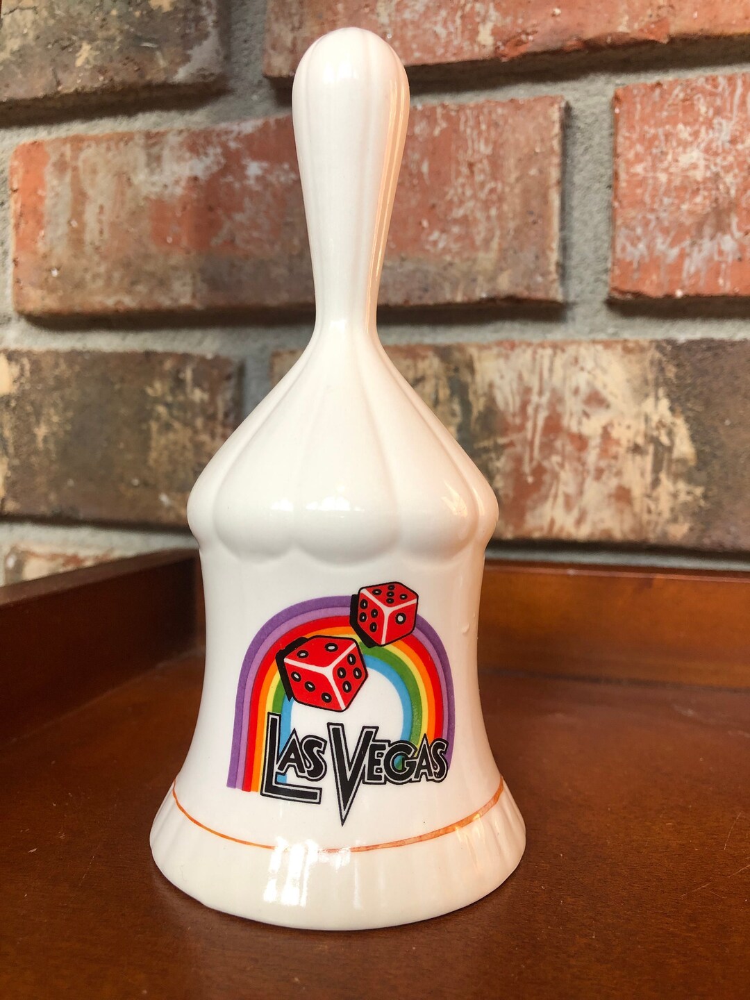 Vintage Ceramic Bell Las Vegas - Etsy