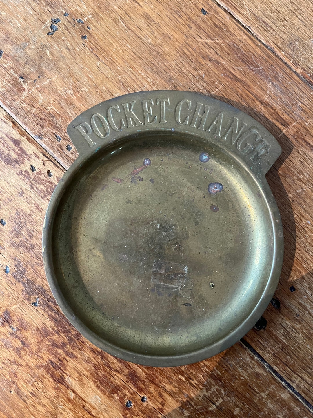 Vintage Pocket Change Brass Catch-all Ring Dish - Etsy