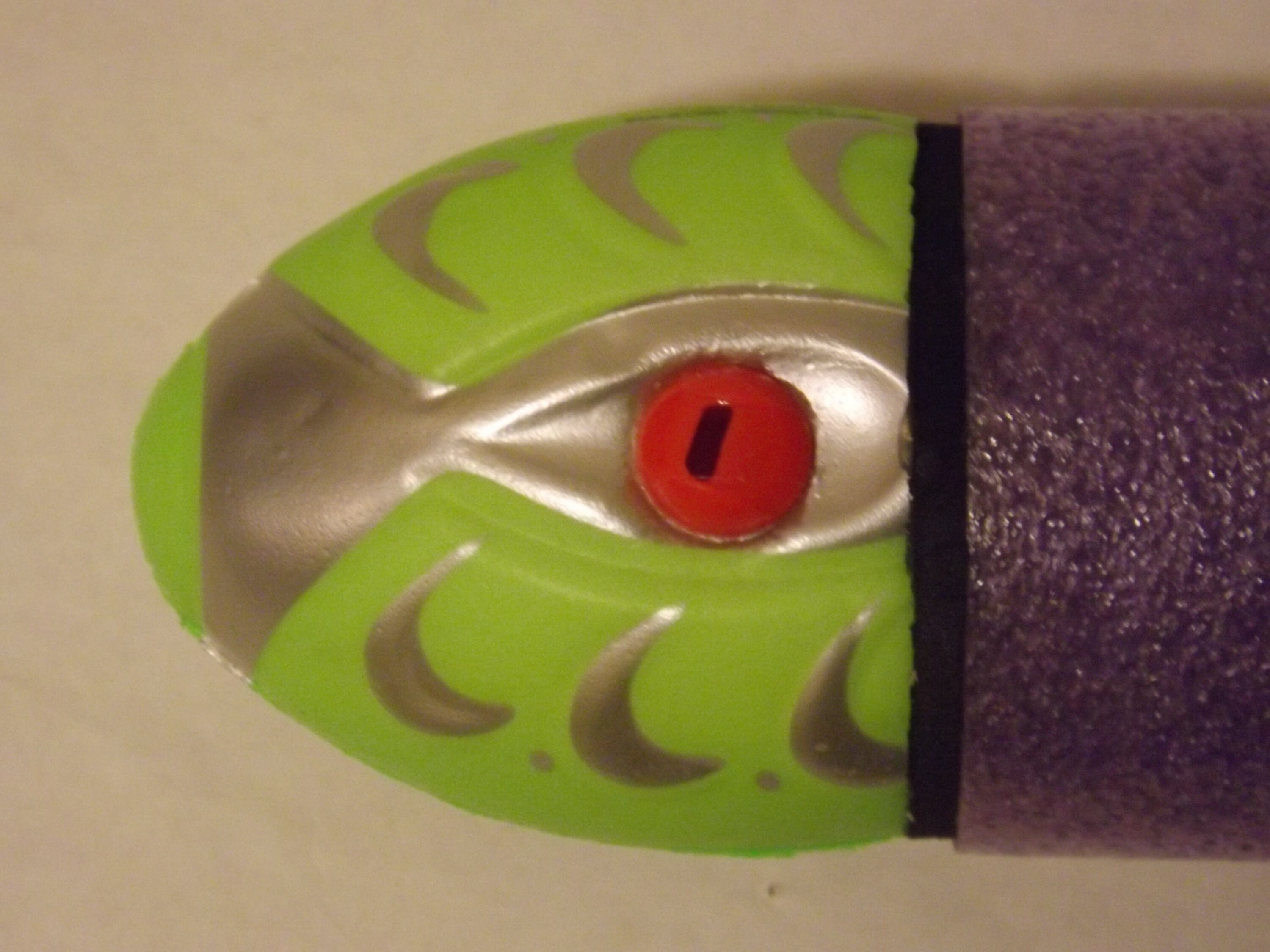 Nerf Mattel Ultimator Replacement Rockets Set of 2 Purple and Neon ...