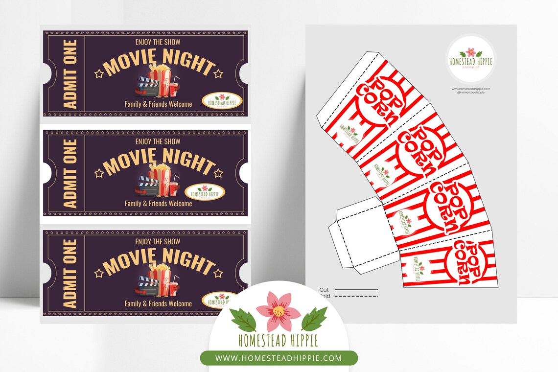 Movie Night Kit, AT Home Movie Night, Create Your Own Movie Night ...