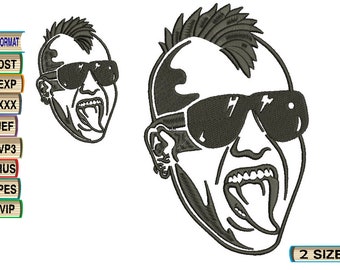 Punk Rock Embroidery | Etsy