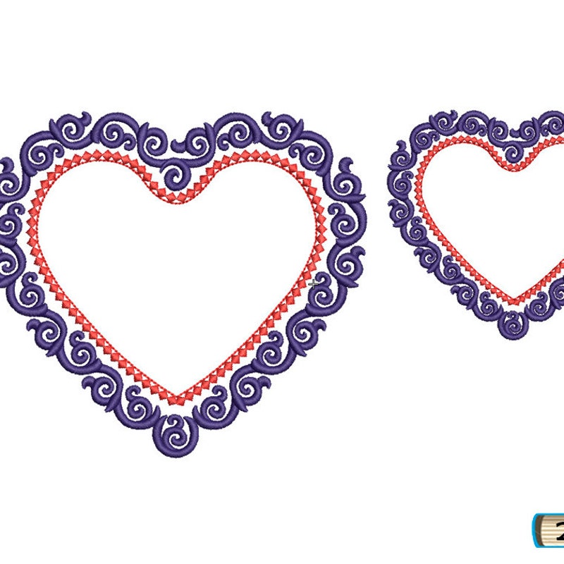 Love Heart Design - Etsy