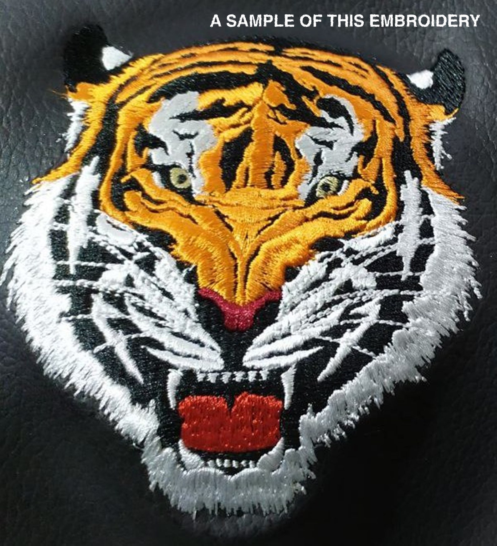 Tiger Machine Embroidery Design - Etsy