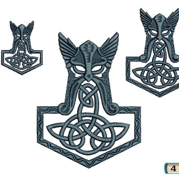 Thor Embroidery - Etsy