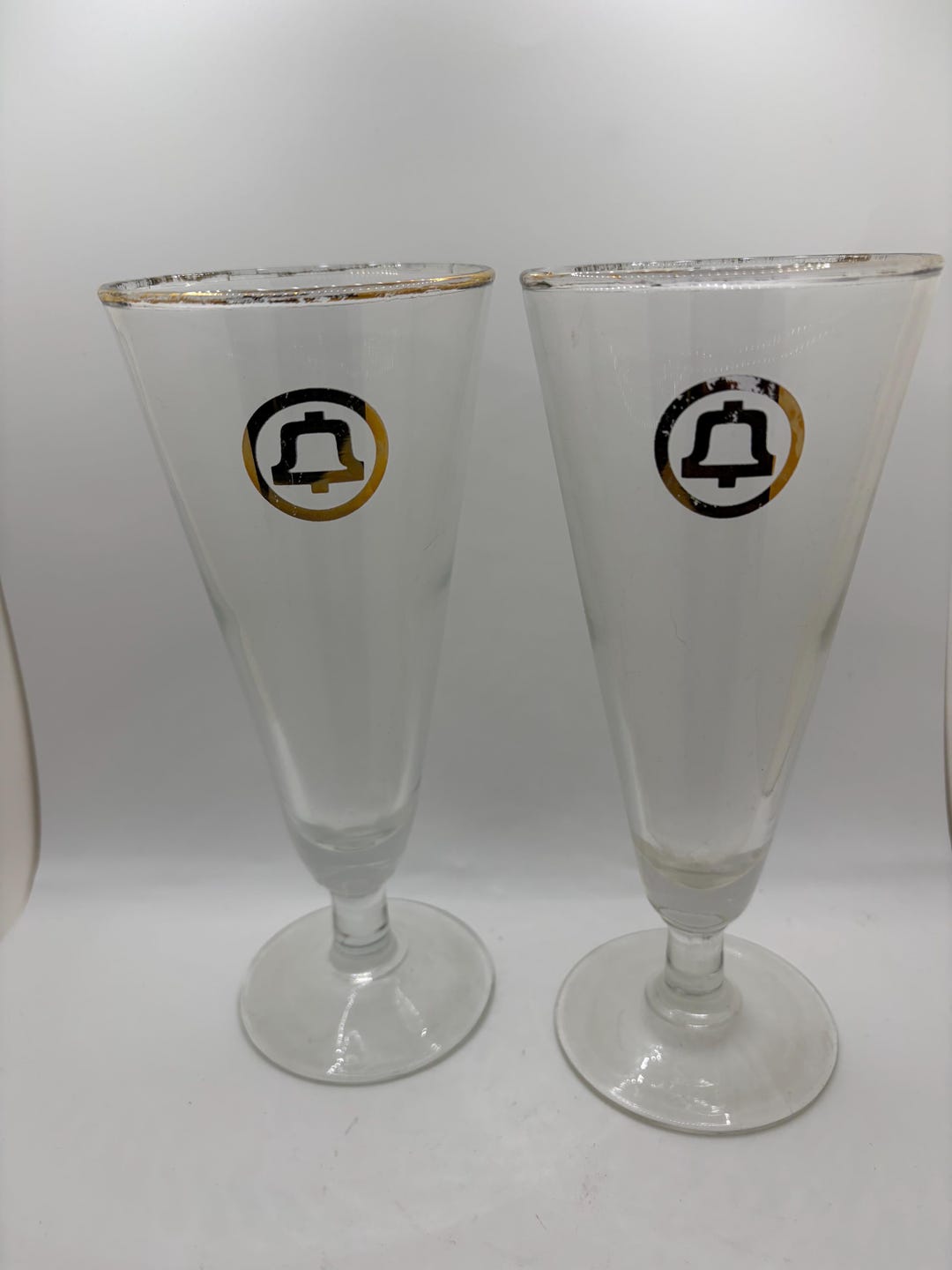 Bell Atlantic Pilsner Glasses - Etsy