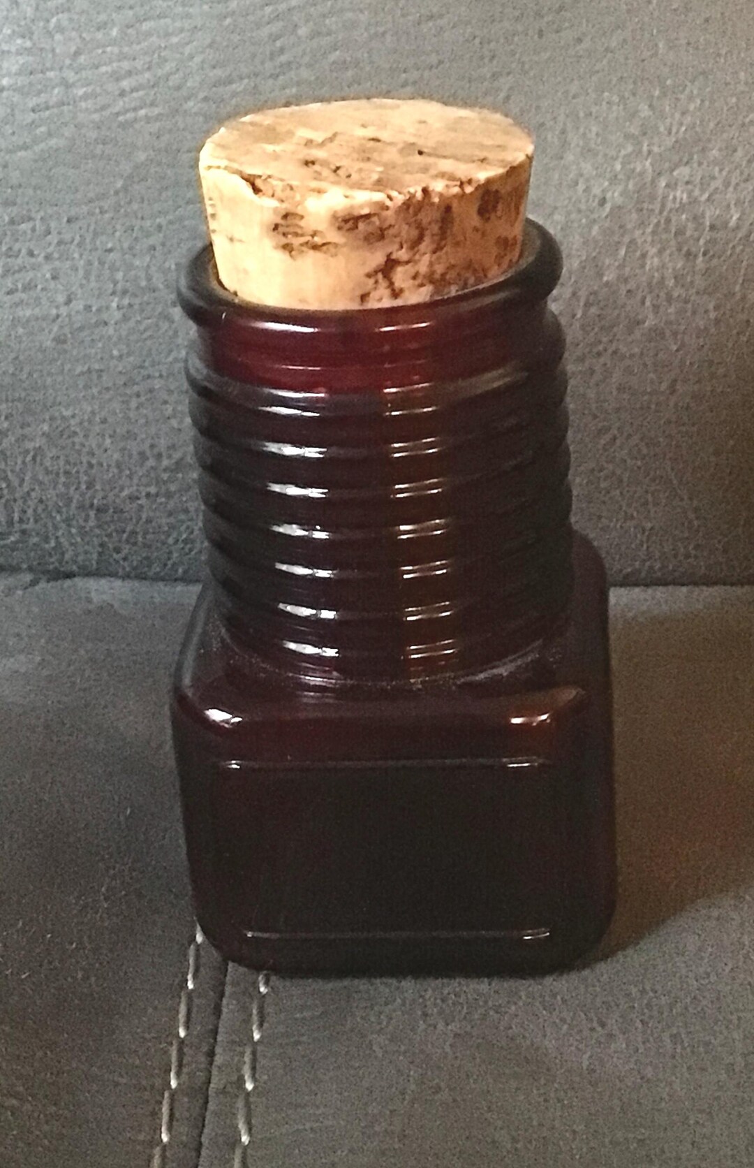 Wheaton Ruby Red Glass Bottle - Etsy