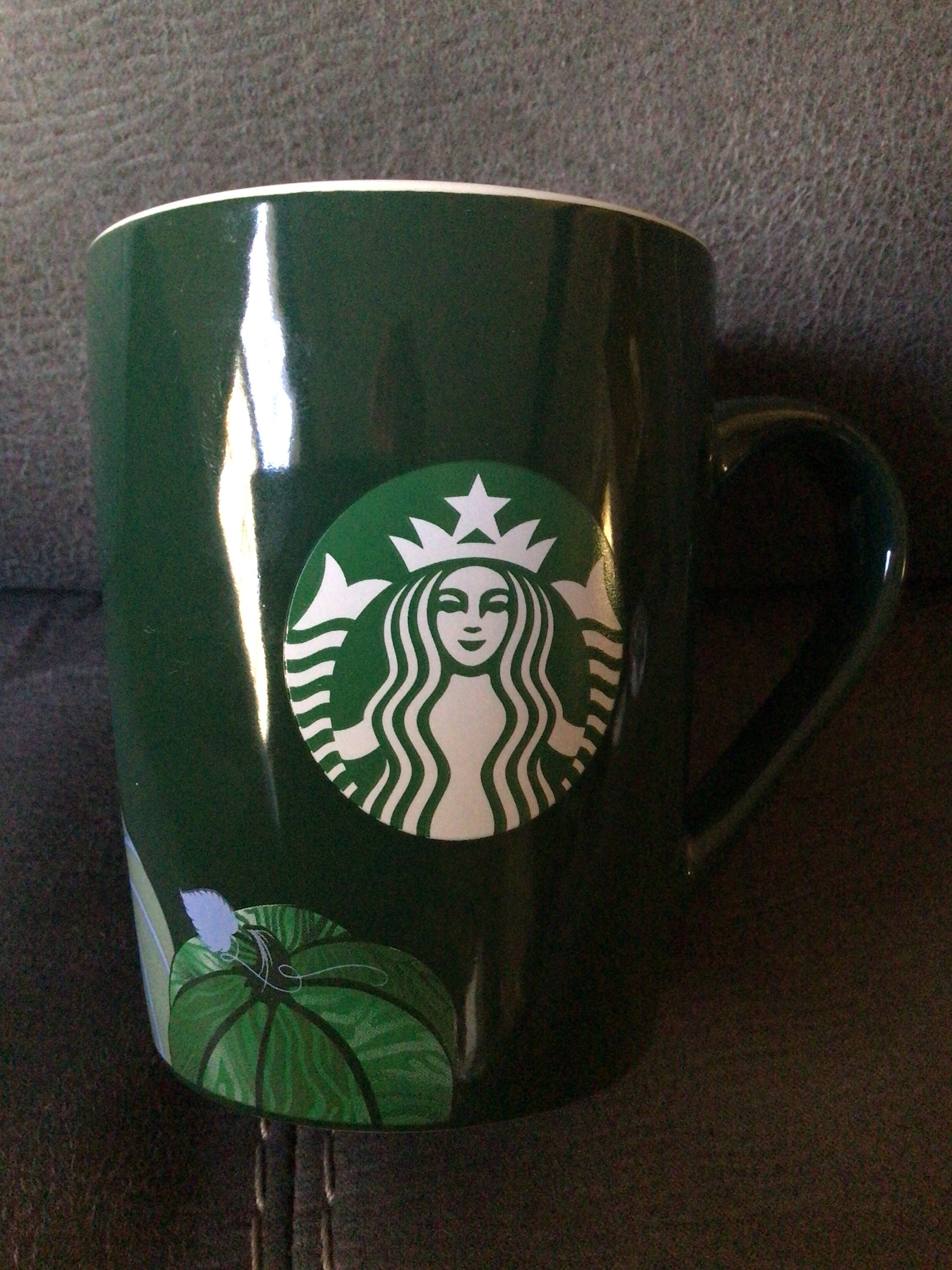 Starbucks Hello Pumpkin Coffee Mug 2021 Green Mug With - Etsy