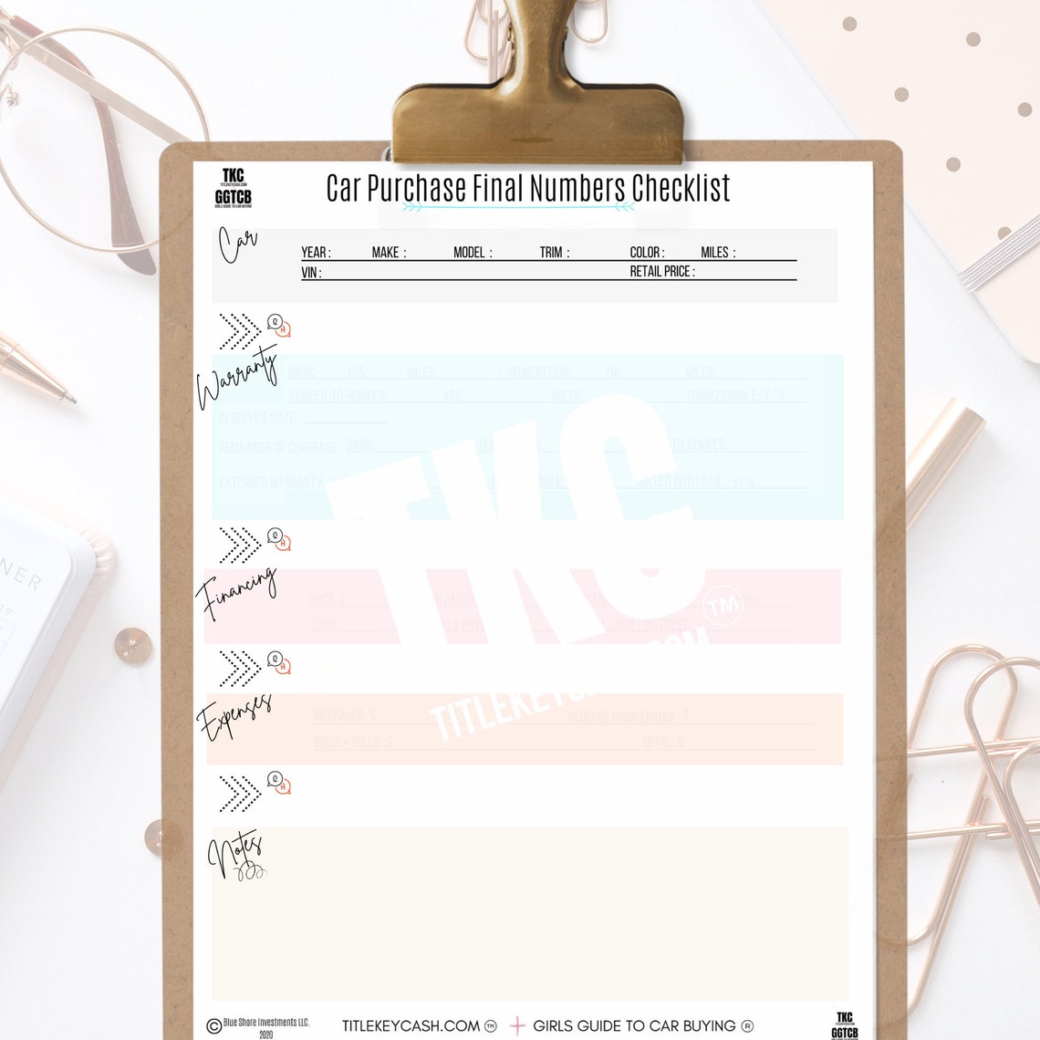 Car Purchase Checklist | Car Buying Checklist | Buying A Car Checklist ...