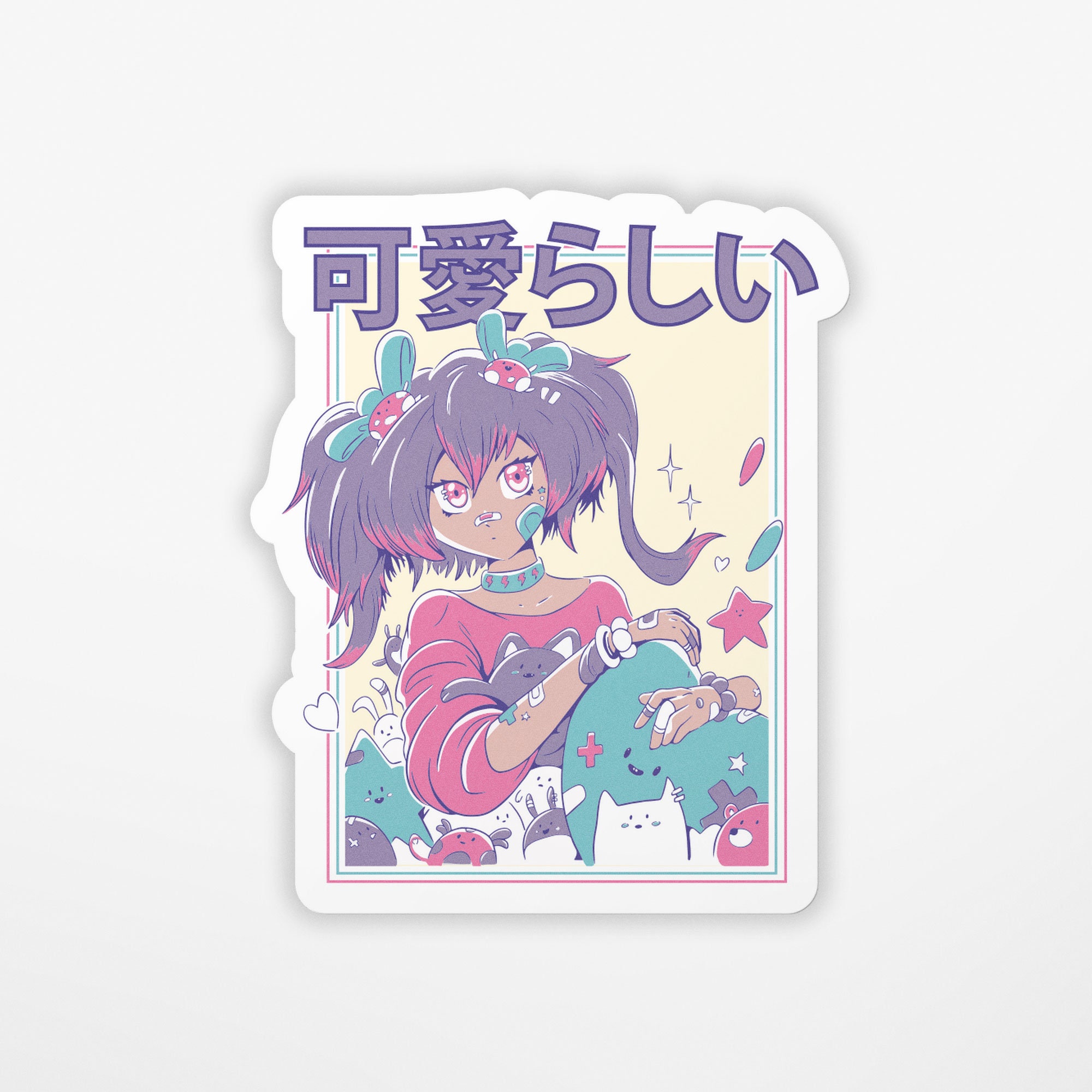 Kawaii Candycore Sticker Candycore Vinyl Sticker Water - Etsy Australia