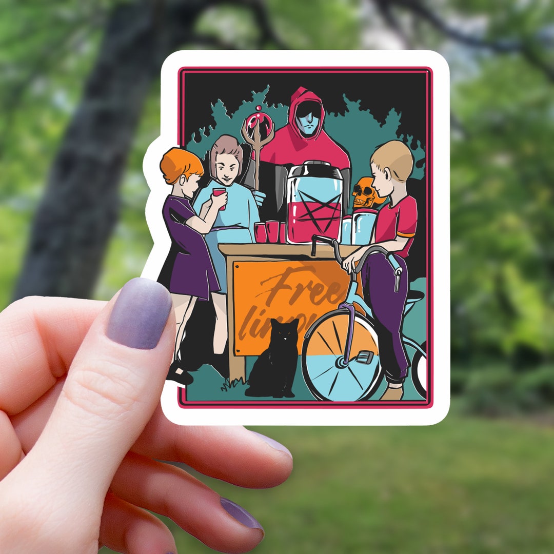 Evil Lemonade Stand Sticker | Funny Sticker | Water Bottle Sticker ...