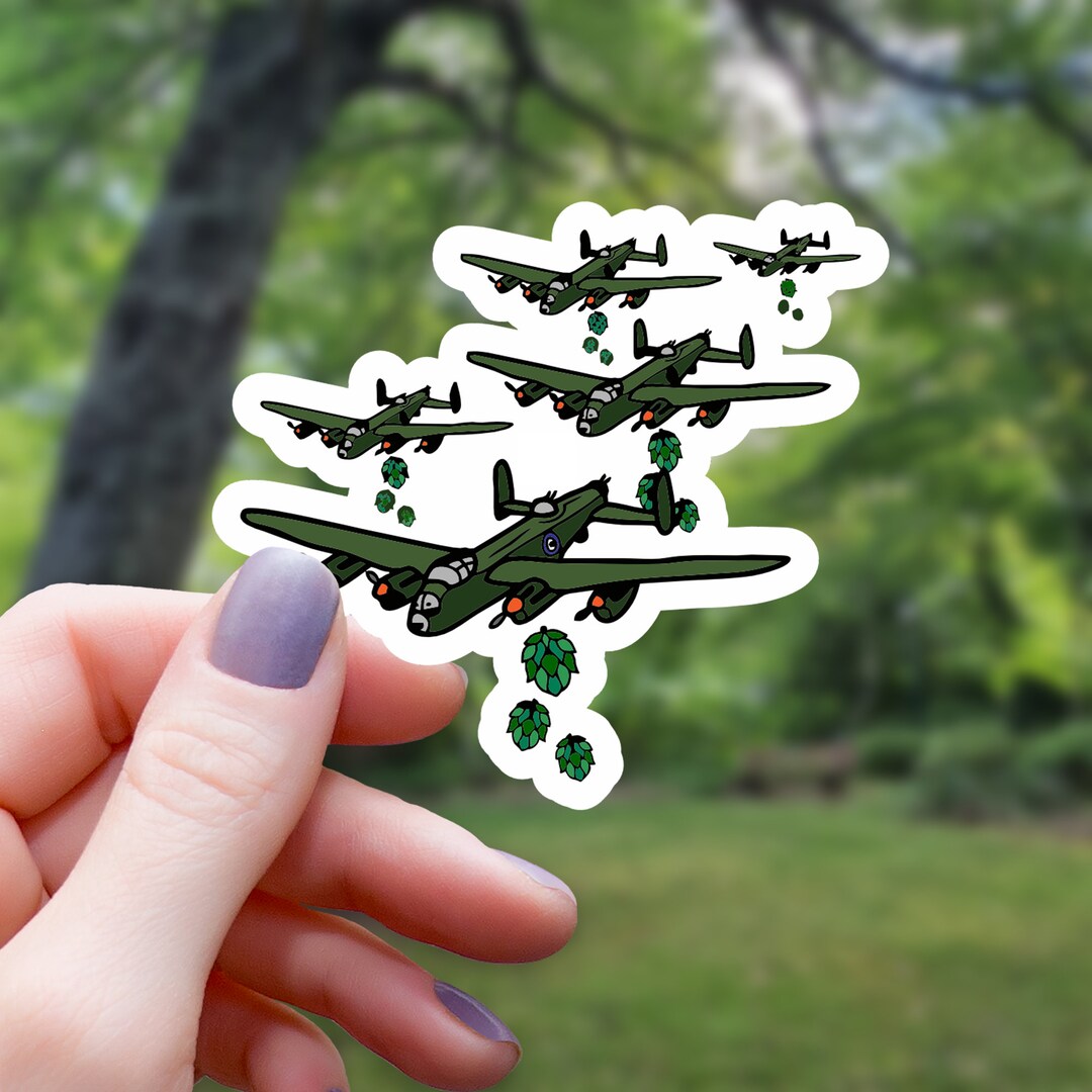 Hop Bomber Sticker | Hop Head Sticker | Water Bottle Sticker | Laptop ...
