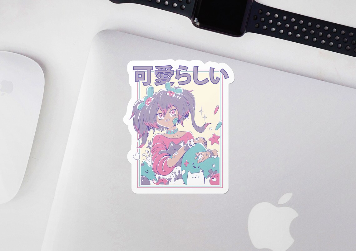Kawaii Candycore Sticker Candycore Vinyl Sticker Water - Etsy